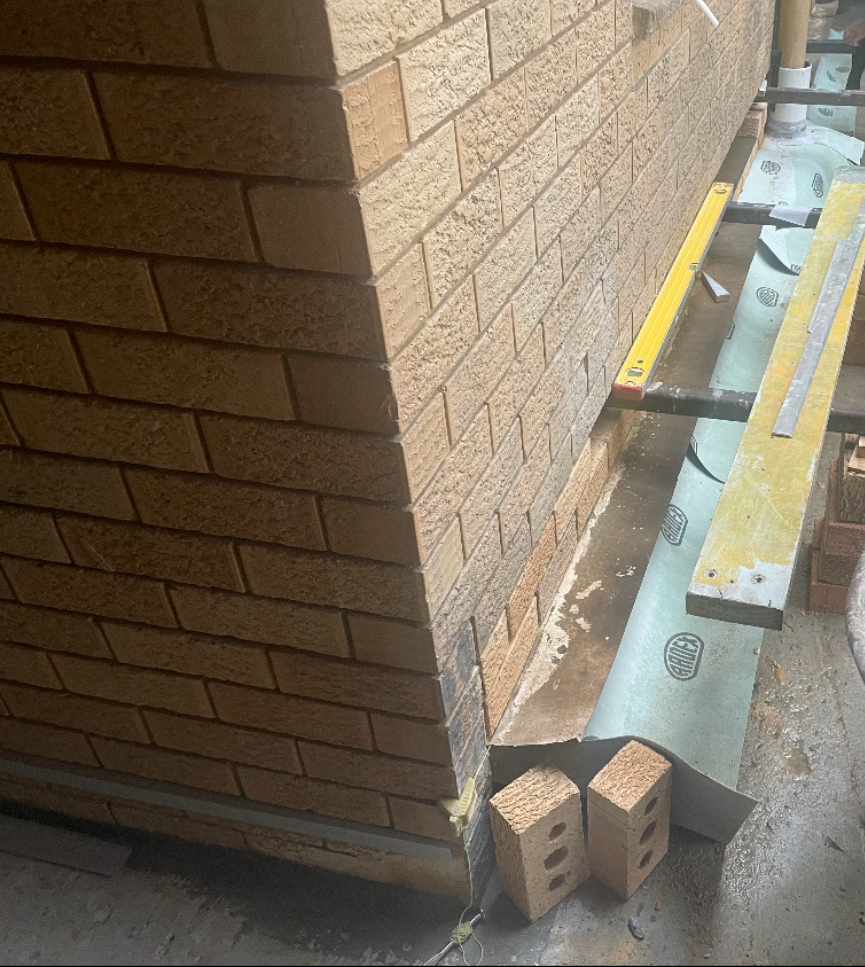 Brick Cavities Flashing - WPM 1000 Membrane - Brookvale NSW - Beams ...